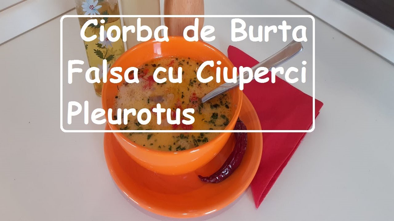 Ciorba de Burta Falsa cu Ciuperci Pleurotus - YouTube