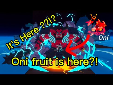 Oni Fruit in blox fruits 😈 || Celestial moves awaits || Blox fruits ...