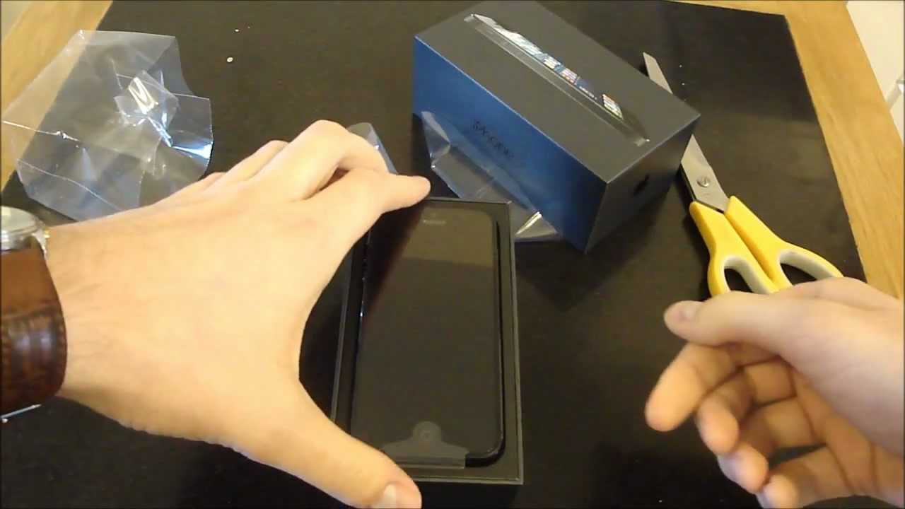 Apple iPhone 5 Unboxing - YouTube