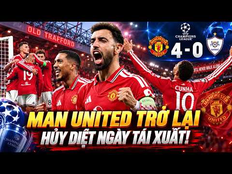 Manchester United HỦY DIỆT Qarabag 4-0: Màn Trở Lại Champions League Hoàn Hảo!