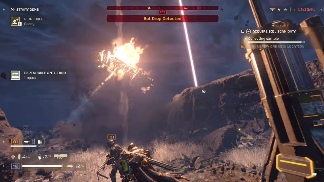 Myth-Worlds | Helldivers II Ep.4 This Sam turret put on a show - YouTube