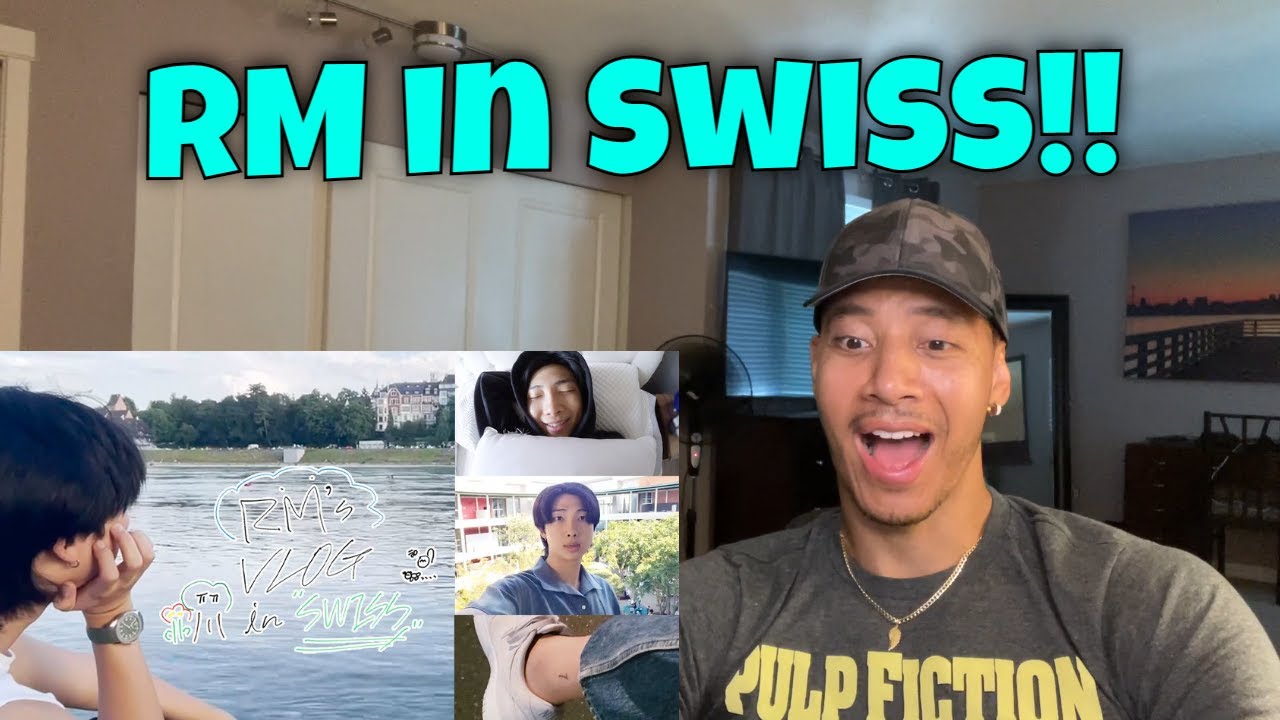 [BTS VLOG] RM | 미술관 VLOG (Reaction!!) - YouTube