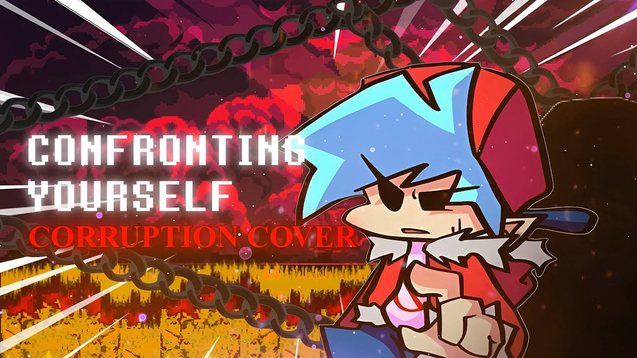 FNF' CORRUPTION | "CONFRONTING YOURSELF" but Bf and Evil bf Sing it ...