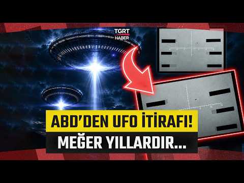 Görüntüler İlk Kez Yayında! ABD'den Eşi Benzeri Görülmemiş UFO İtirafları! - TGRT Haber