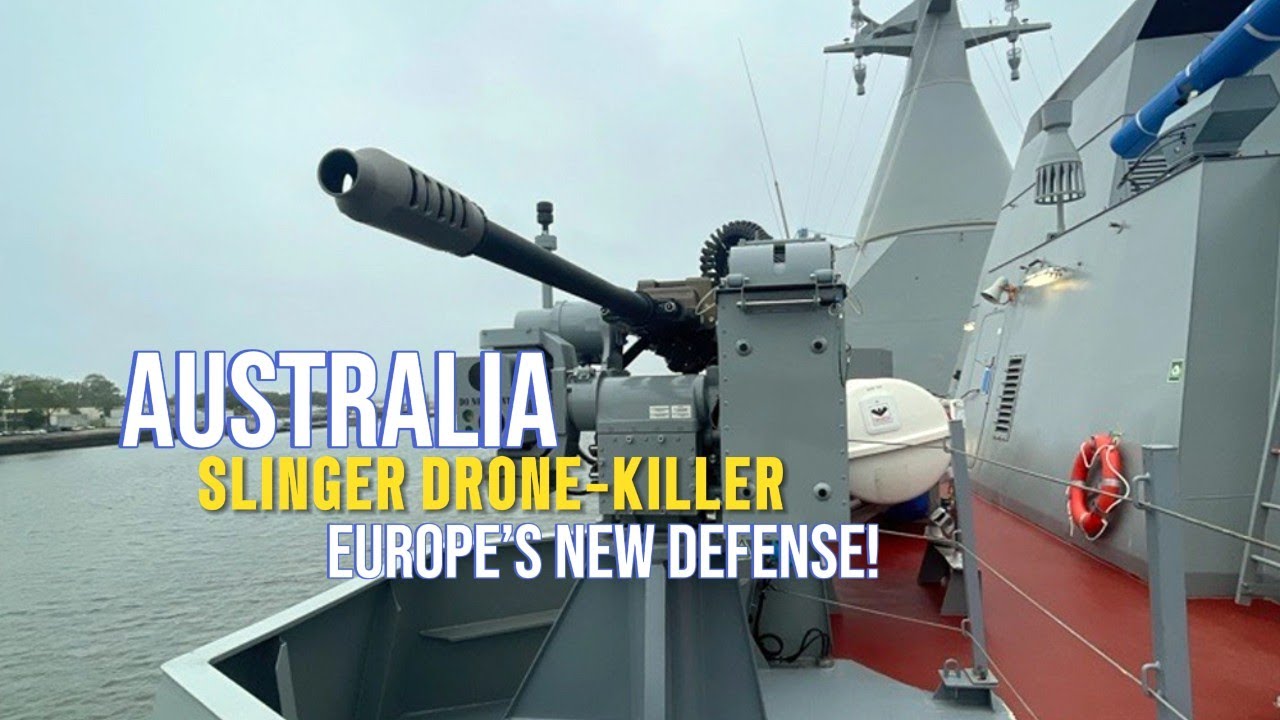 Australia’s DEADLY Slinger Drone-Killer Heads to Europe - YouTube
