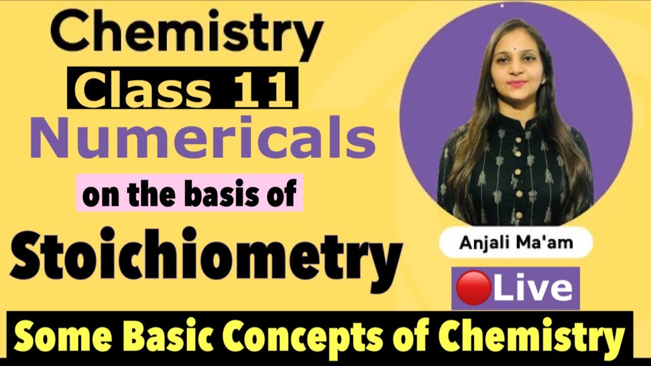 🔴Numericals|some basic concepts of chemistry|numericals on ...