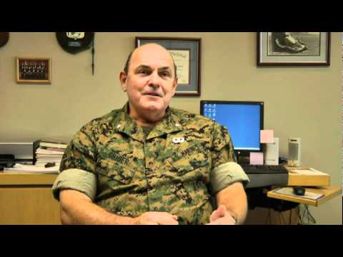 LtCol Bob Grider talks about giving at MMA - YouTube