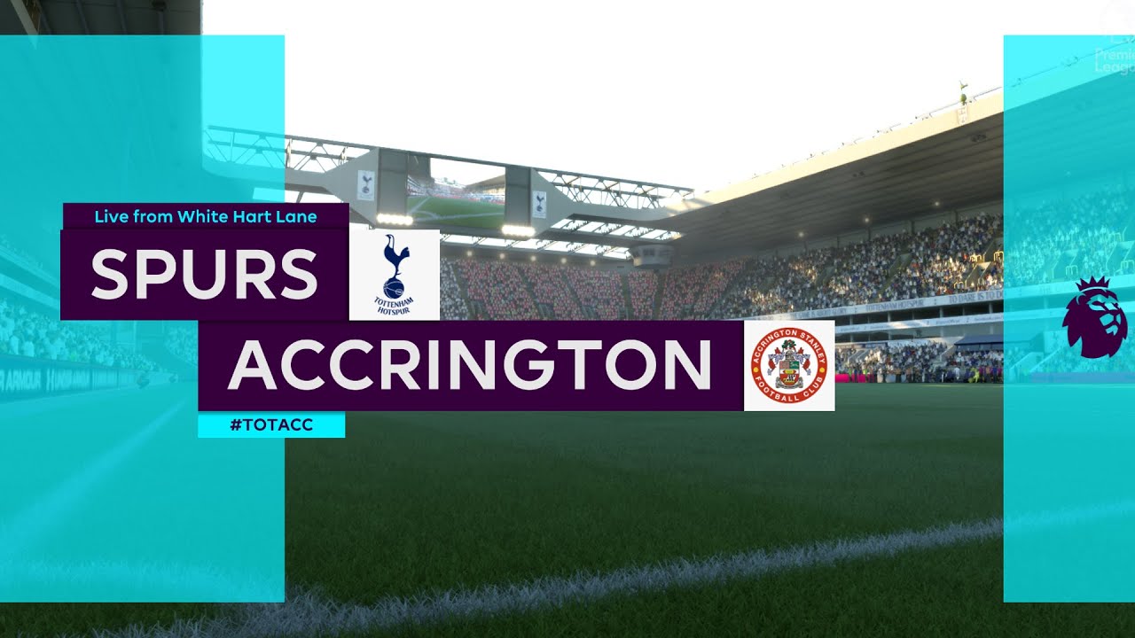 |FIFA 17|Tottenham Hotspur v ACCRINGTON STANLEY|PREMIER LEAGUE|MATCHDAY ...