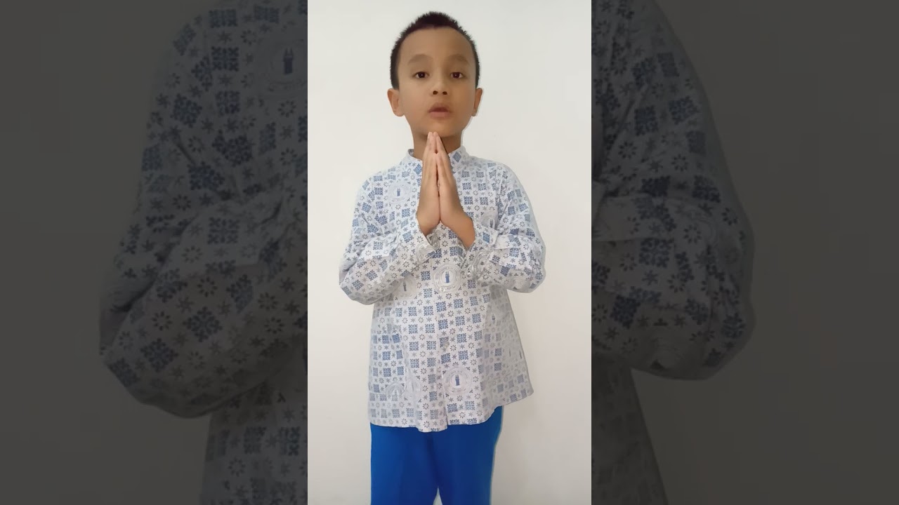 Introducing my self for school competition in SDIT Al Manar by Bilal Rayyan Syahidan - YouTube