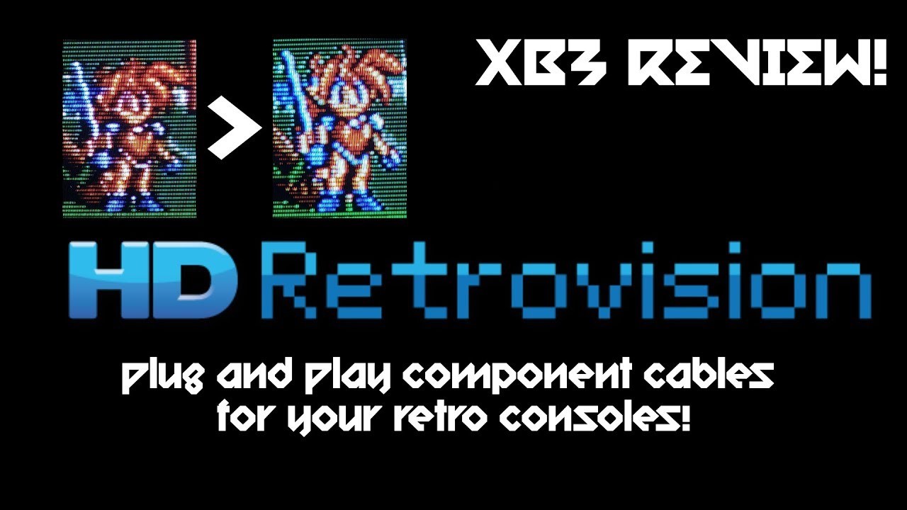HD Retrovision Component Cable XB3 Review - YouTube