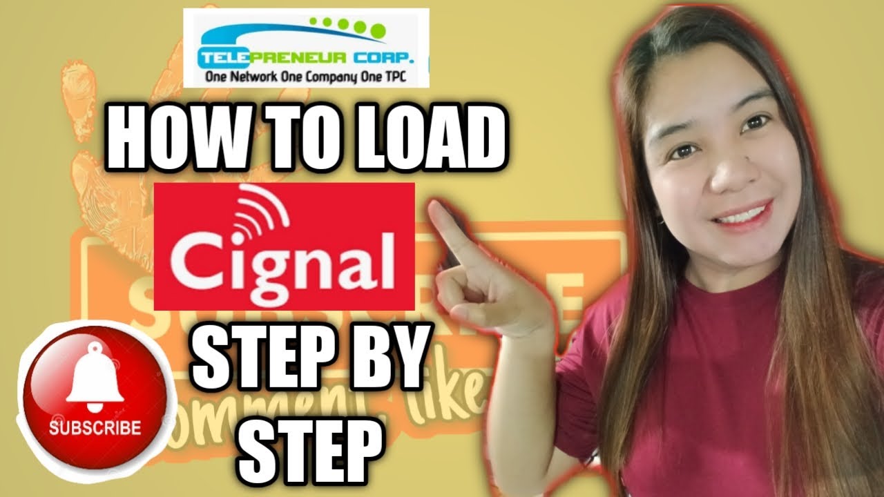 HOW TO LOAD CIGNAL STEP BY STEP - YouTube