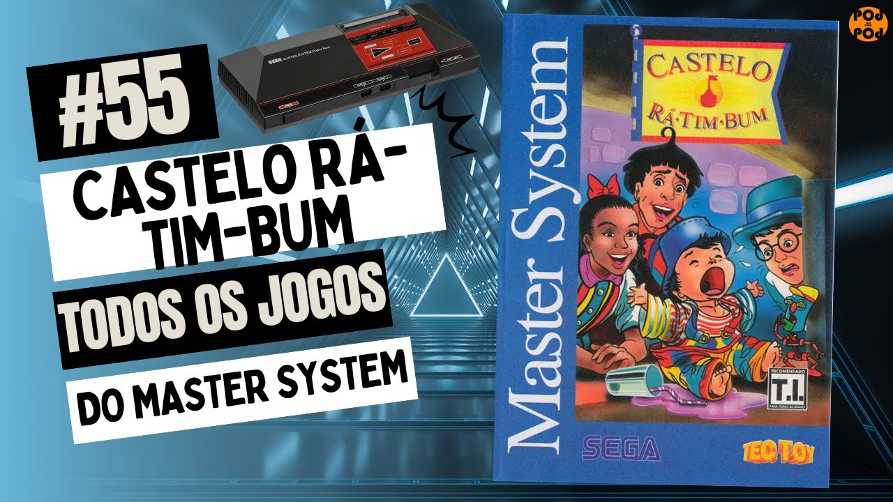TEM QUE RESPEITAR A TEC TOY: CASTELO RÁ-TIM-BUM - PARA MASTER SYSTEM ...