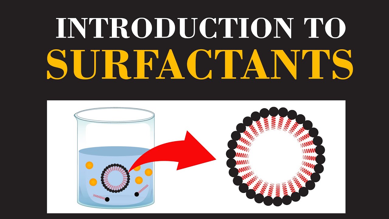 Introduction to Surfactants | Mechanism of Action And Their Role in ...