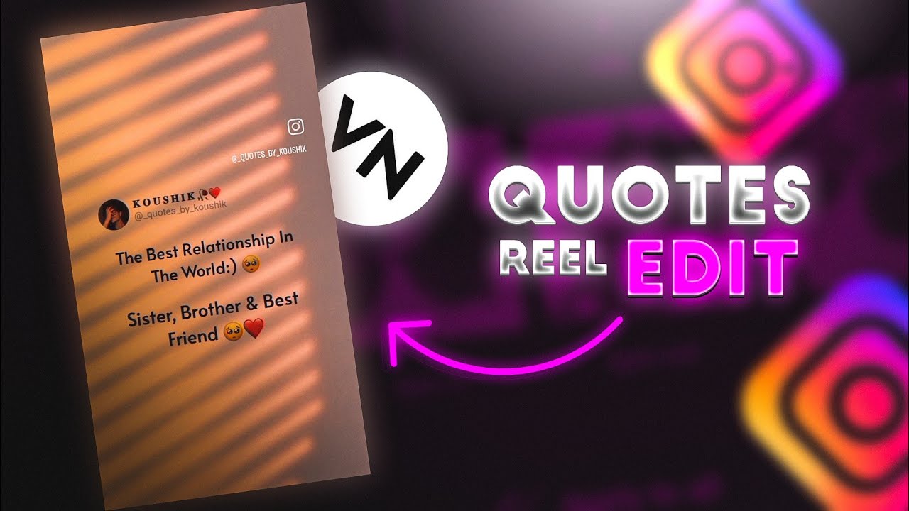 How to edit quotes video for instagram | quotes video editing | quotes ...