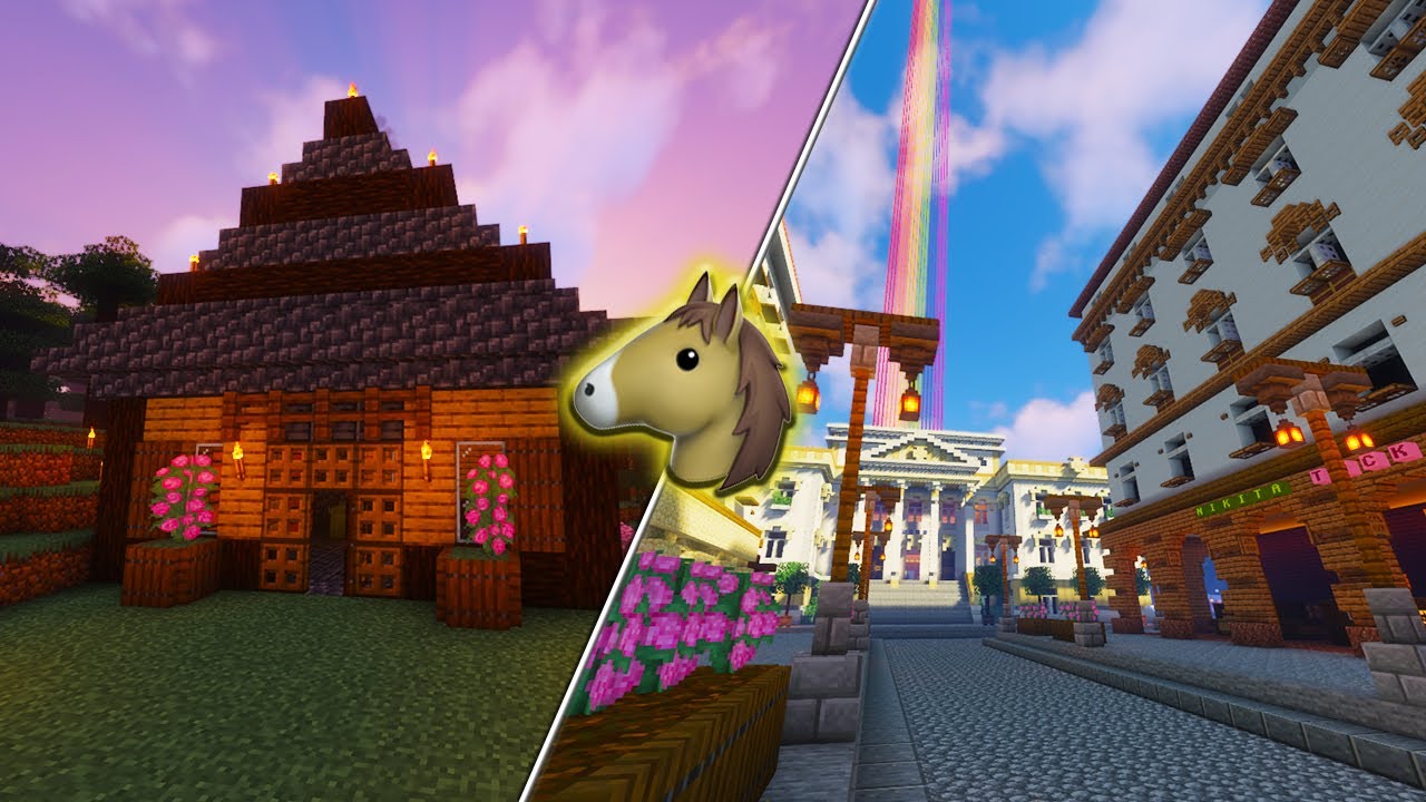 Pinecraft Equestrian SMP🐴 | Chill Longplay Survival | Building A ...