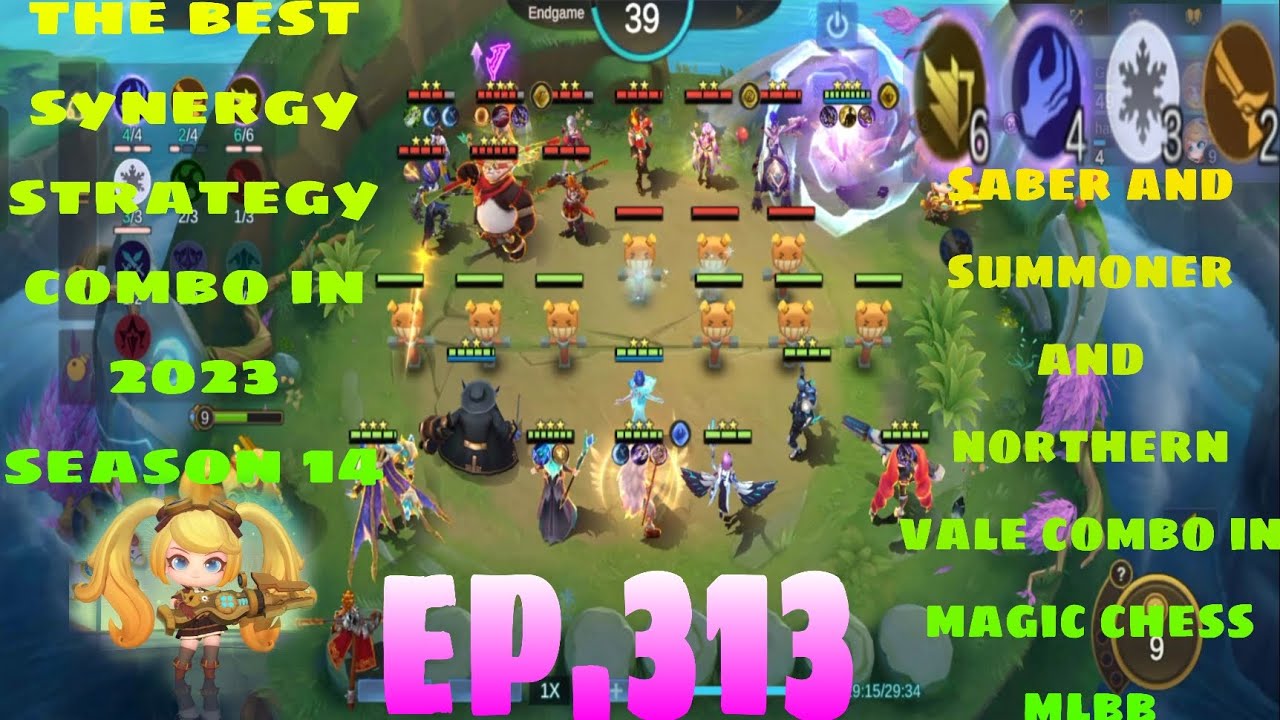SABER AND SUMMONER AND NORTHERN VALE COMBO BEST SYNERGY STRATEGY IN ...