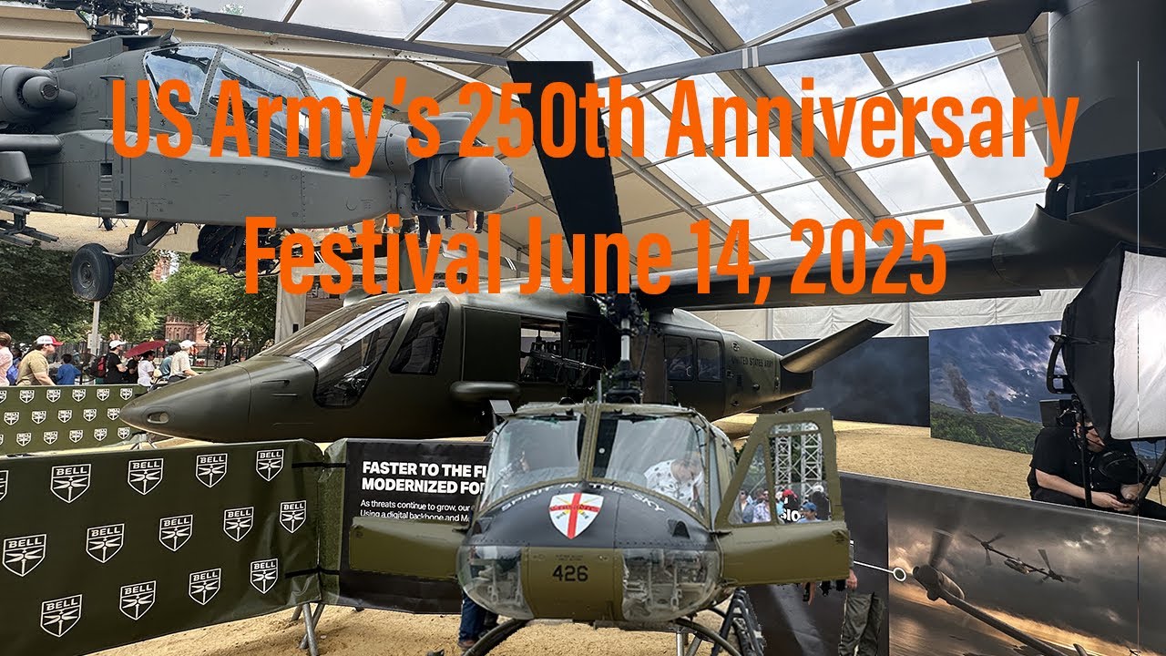 US Army’s 250th Anniversary Festival - Washington D.C June 14, 2025 ...