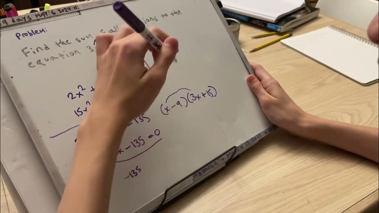 Factoring and Solving Non-Monic Quadratic Equations with Example ...