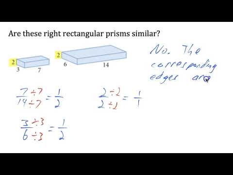 Determine If Two Solids Are Similar | Geometry - YouTube