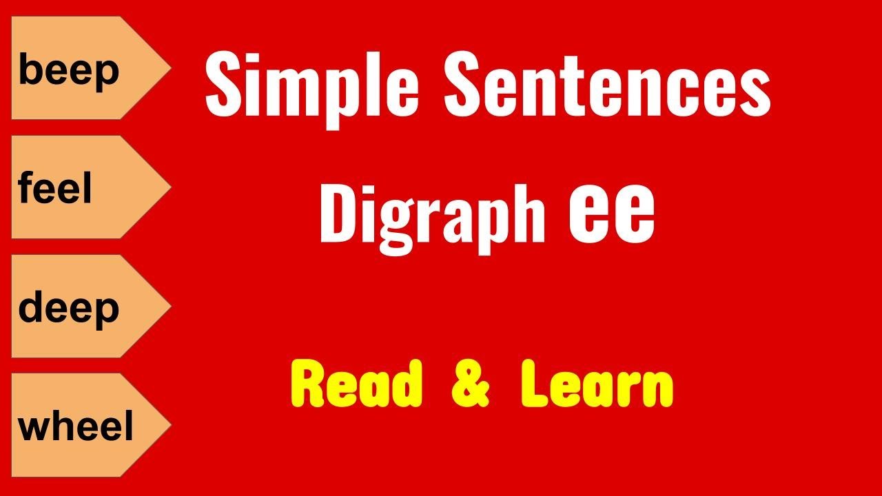 Digraph /ee/ words | ee sound | Phonics -Kindergarten & Grade1 - YouTube