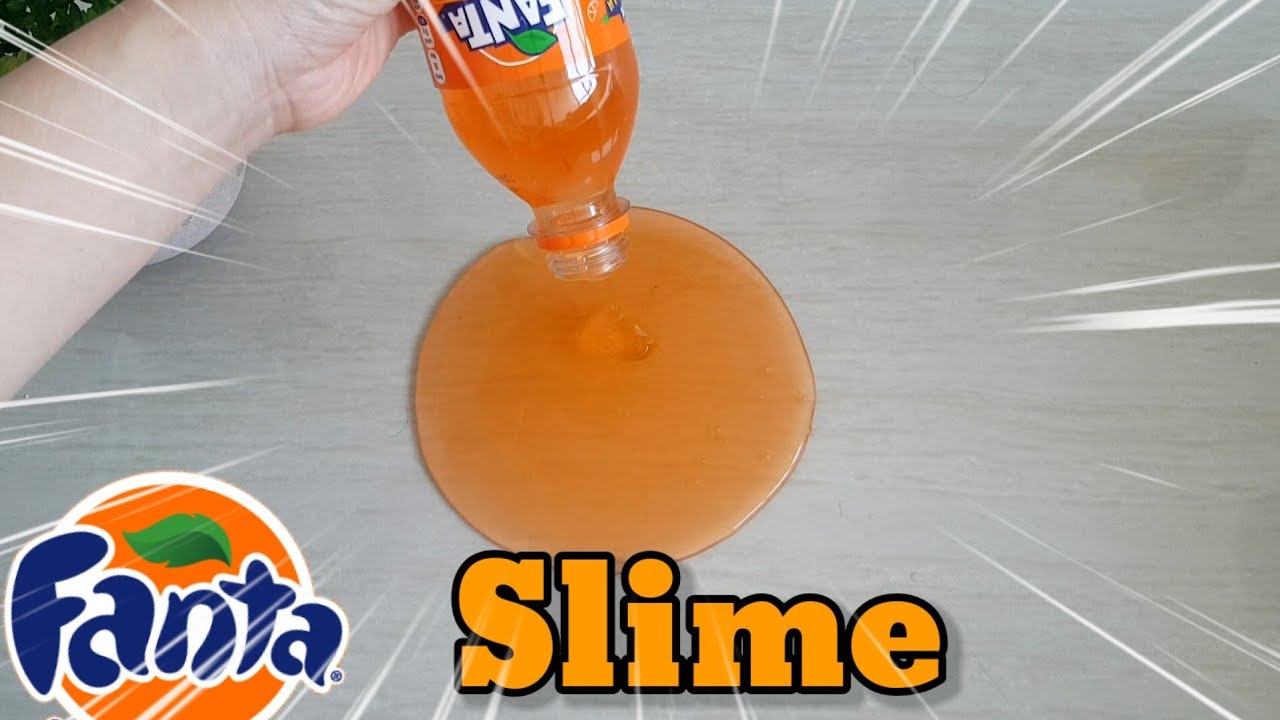 DIY Slime | How to Make Fanta Slime | Cara Membuat Slime Fanta Orange ...