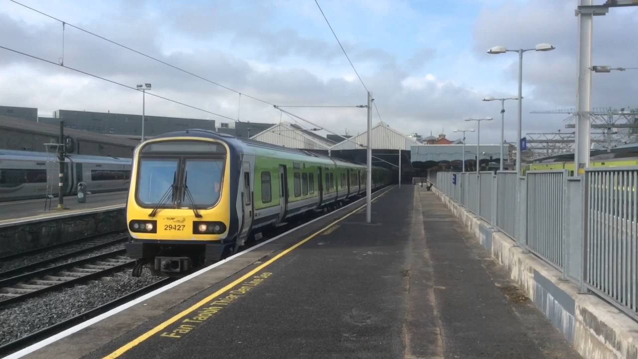 Dublin's Dart rail commuter system. - YouTube