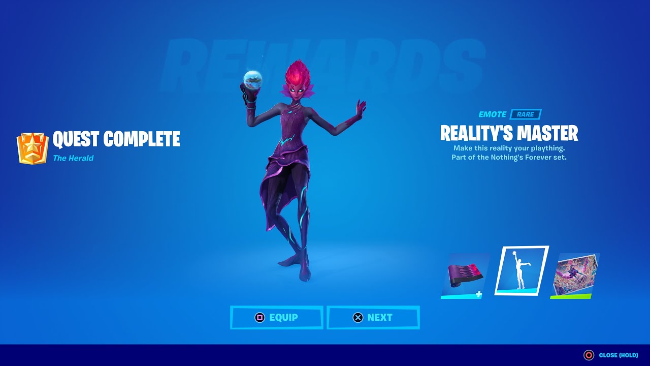 HOW TO GET THE HERALD REALITYS MASTER EMOTE IN FORTNITE! - YouTube