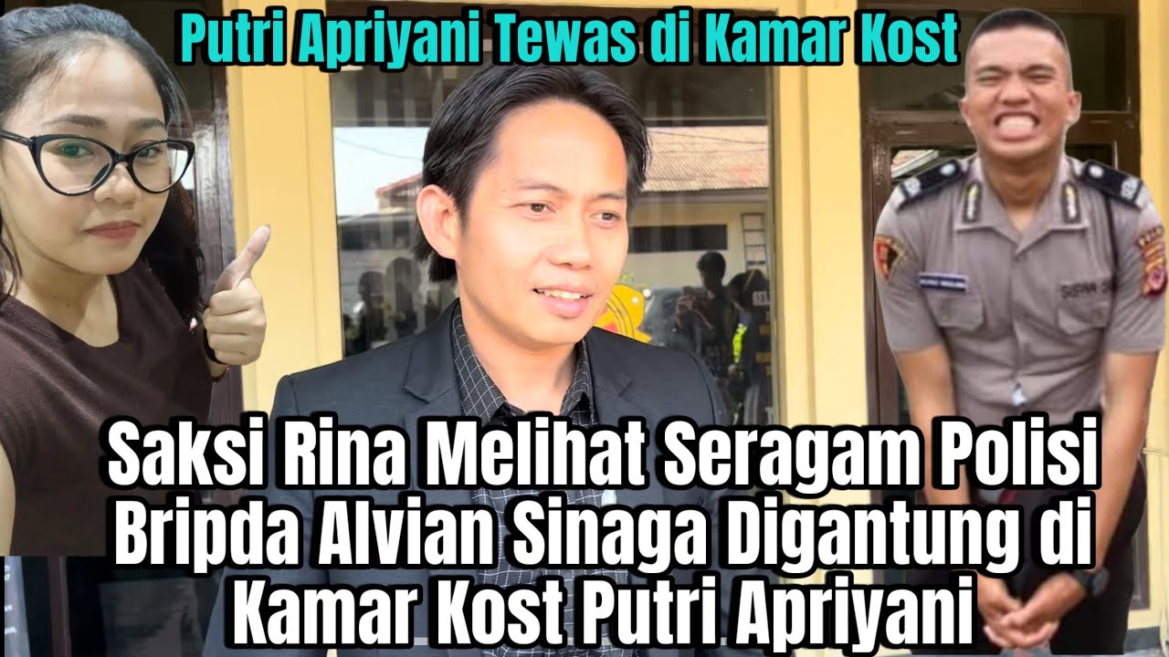 Saksi Rina Melihat Seragam Polisi Bripda Alvian Sinaga Digantung di ...