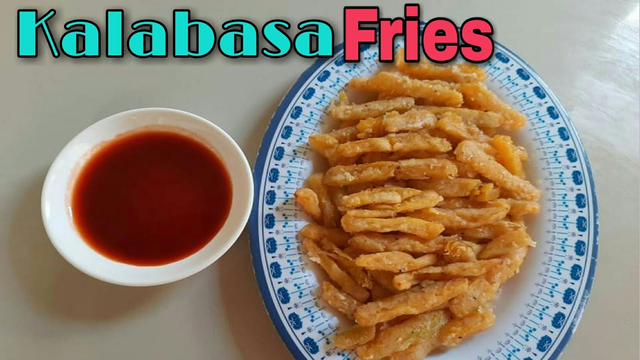 Kalabasa Fries - YouTube