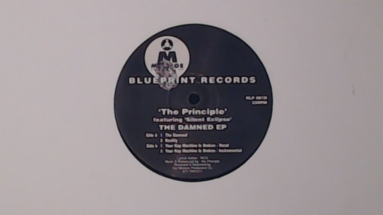 The Principle | Silent Eclipse - The Damned | Reality - 1993 Blueprint - 30th Anniversary - MC D ...