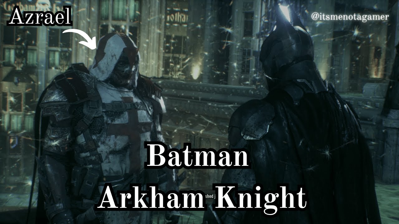 Azrael Fight Scene : Batman Arkham Knight #gaming - YouTube
