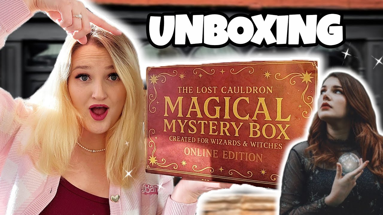 Unboxing 'The Lost Cauldron : Magical Mystery Box' By Cherry Wallis ️ ...