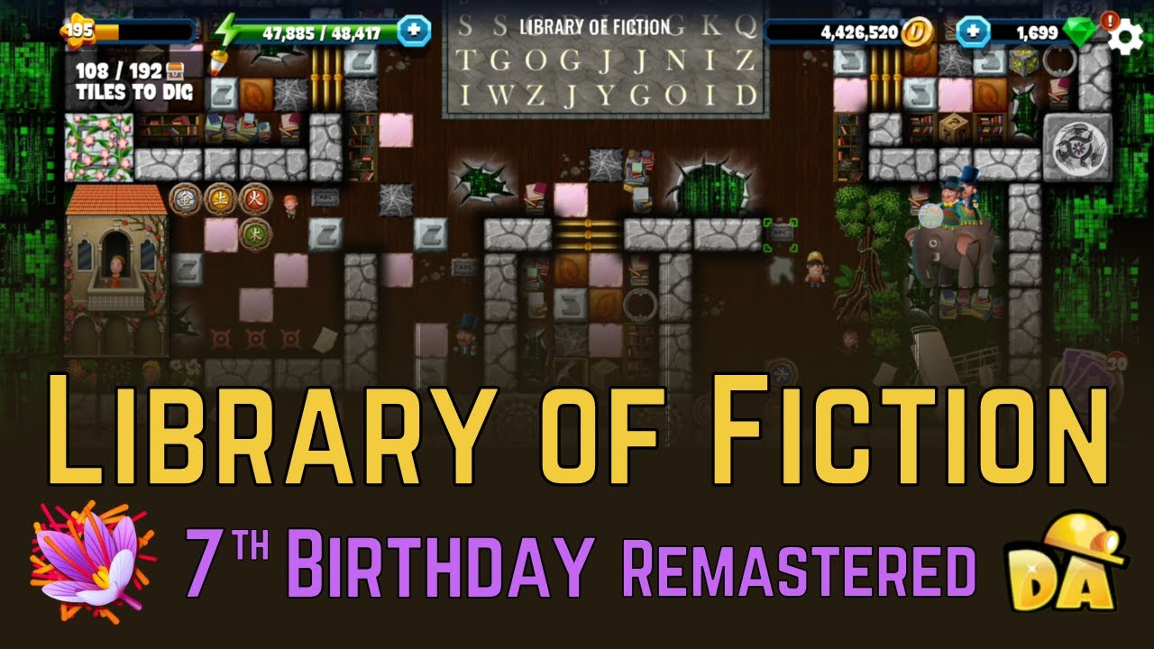 Library of Fiction - #20 7th Birthday Remastered - Diggy's Adventure ...