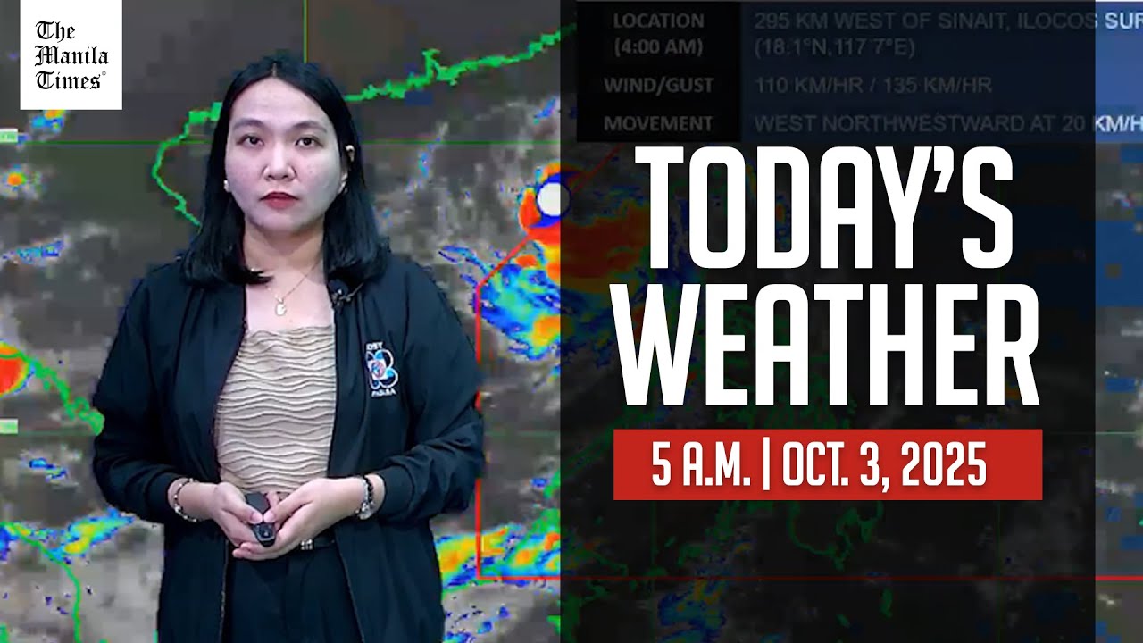 Today's Weather, 5 A.M. | Oct. 4, 2025 - YouTube