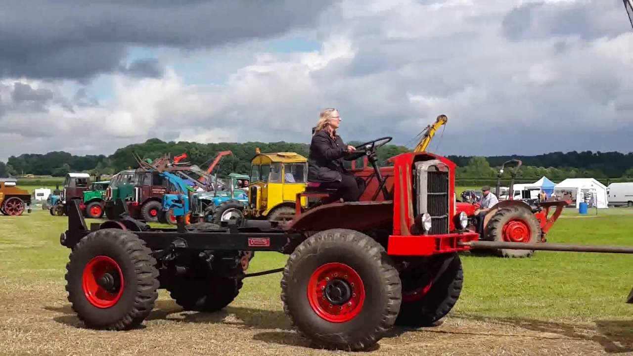 Tractors at The 2016 Stoke Row Steam and Vintage Rally - England - YouTube