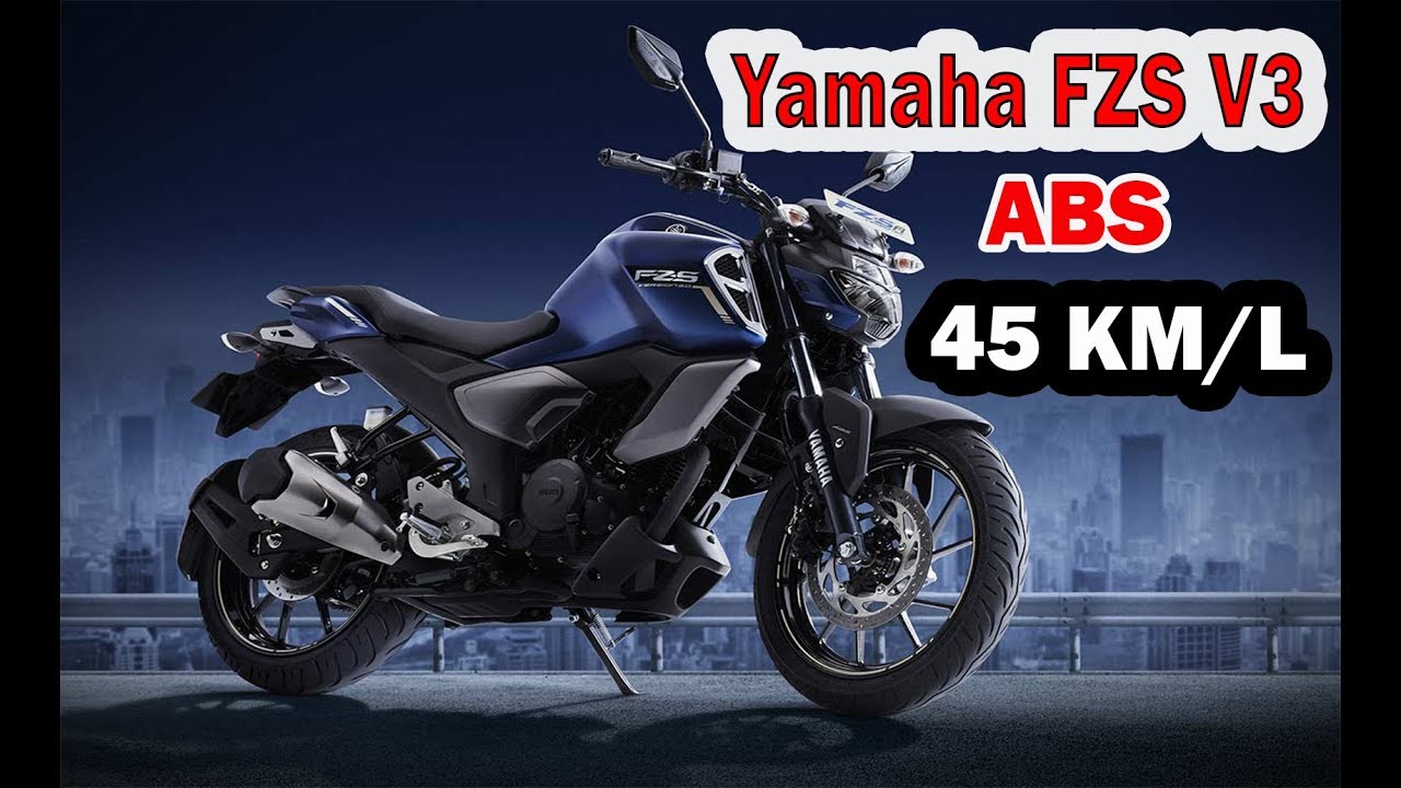 Yamaha FZS V3 Full Specifications, Mileage, Price, Top Speed and Review ...