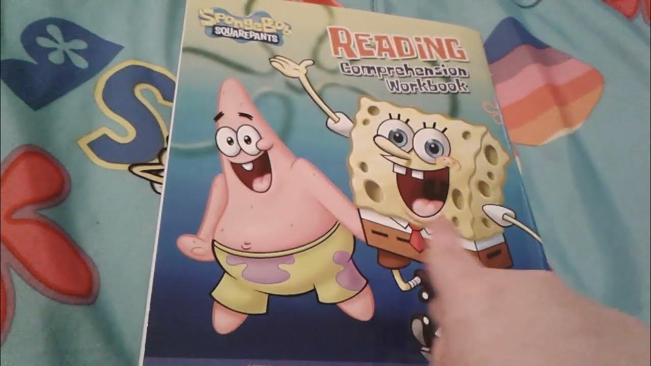 SpongeBob SquarePants Reading Comprehension Workbook Review - YouTube