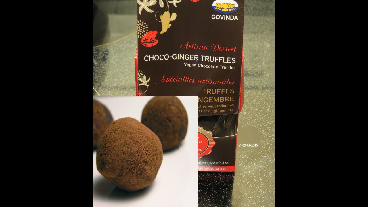 Govinda Choco-Ginger Truffles: Raw Vegan Chocolate Truffles review ...