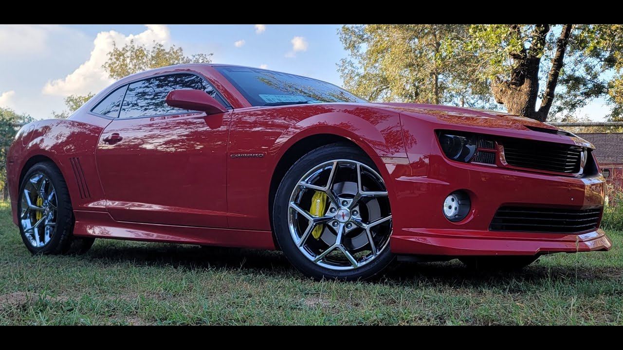 Finishing the 5th gen Camaro’s brembo brakes - YouTube