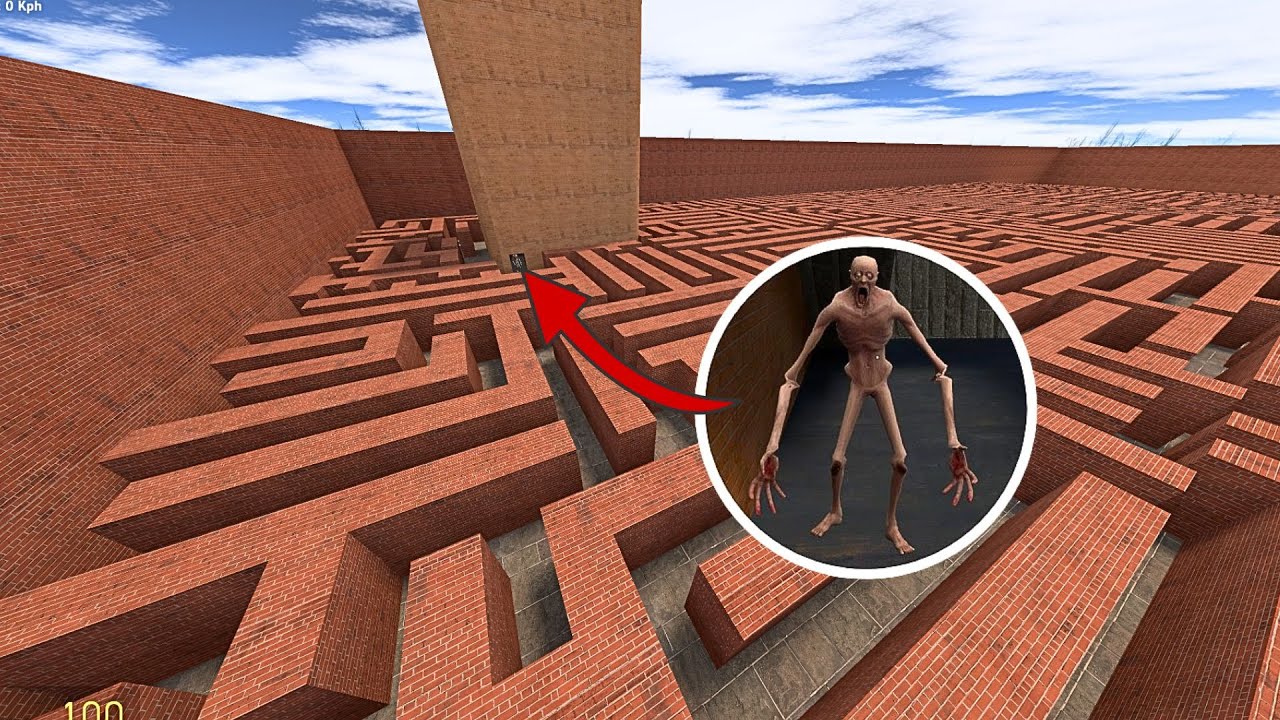 Why You Should NEVER Enter a Maze with SCP-096 in Garry's Mod! - YouTube