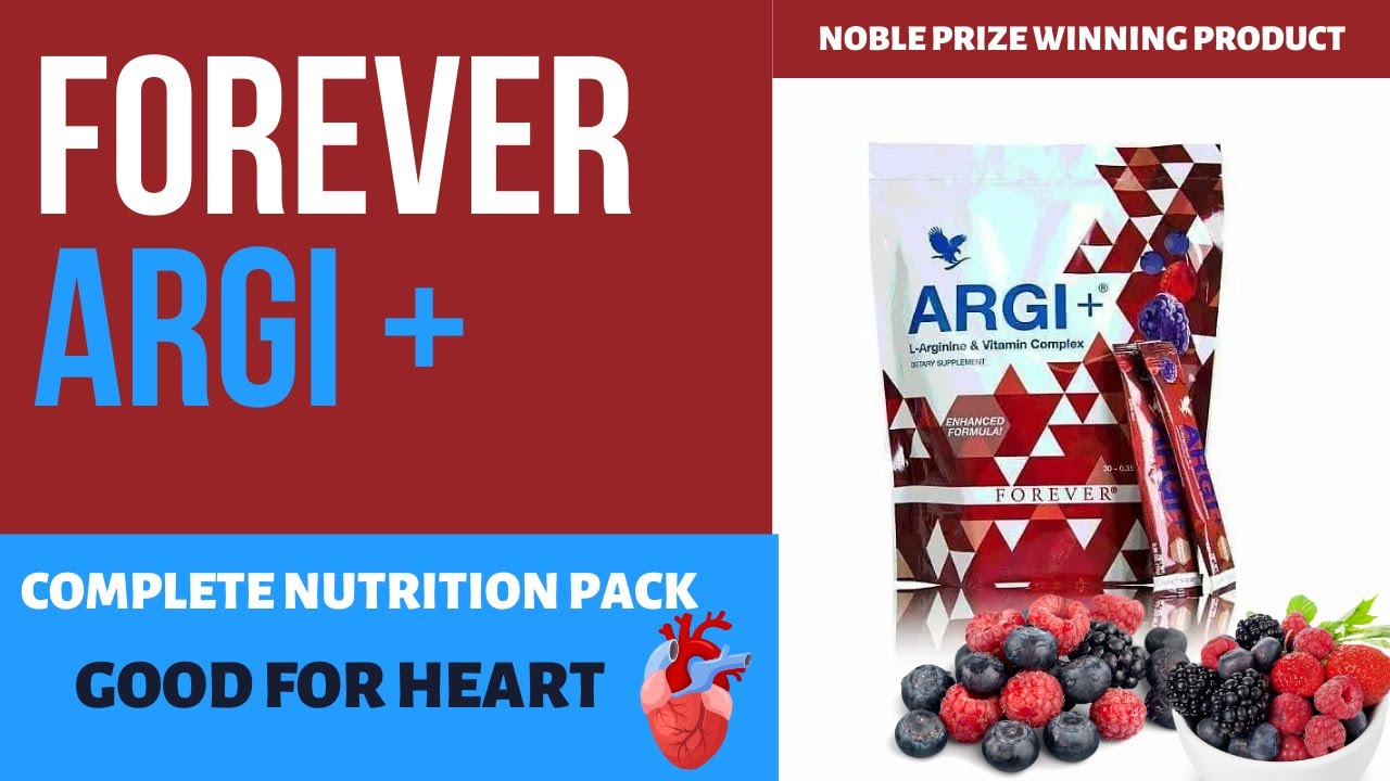 FOREVER ARGI+ | COMPLETE NUTRITION IN ONE PACK | GOOD FOR HEART HEALTH ...