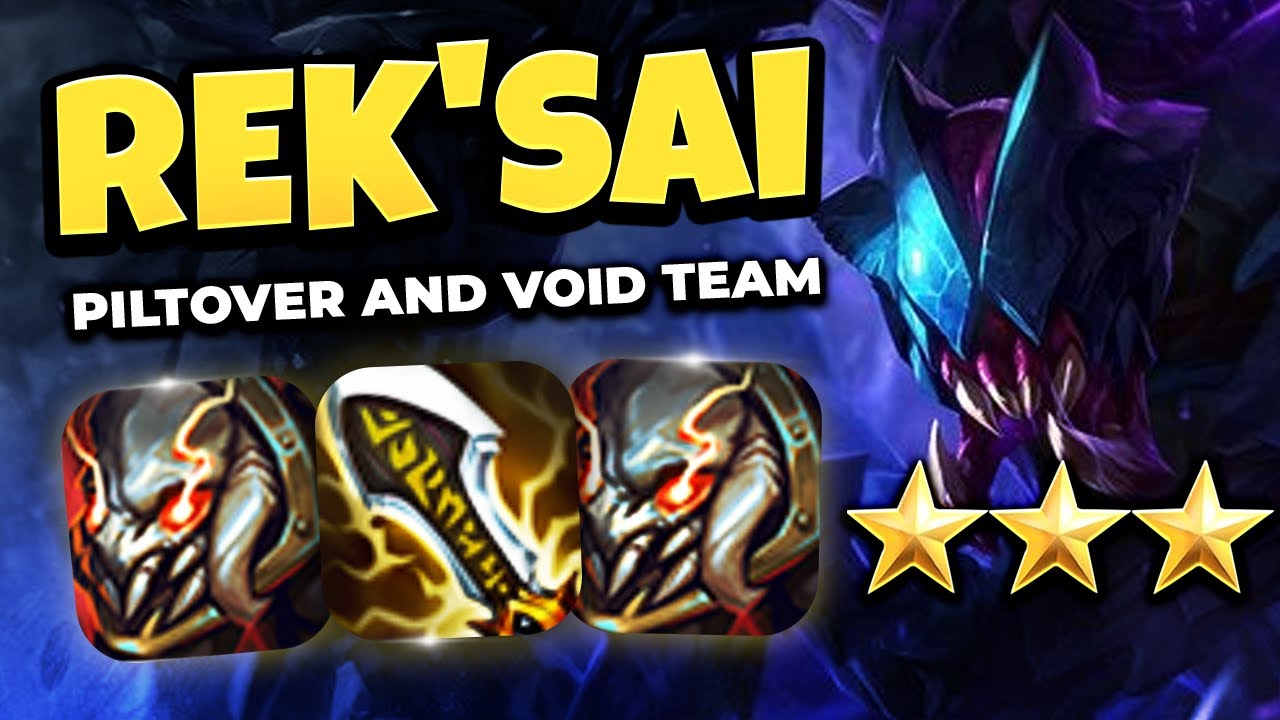 Rek'Sai 3-Star: Void's Overpowered Nightmare TFT | TeamFight Tactics ...
