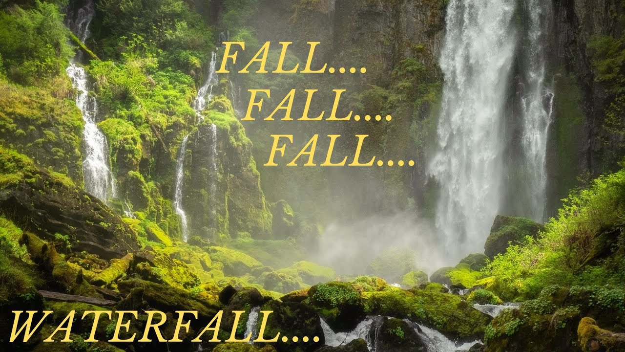 Peaceful Waterfall and Energetic music | Nature, Waterfall, Peace ...