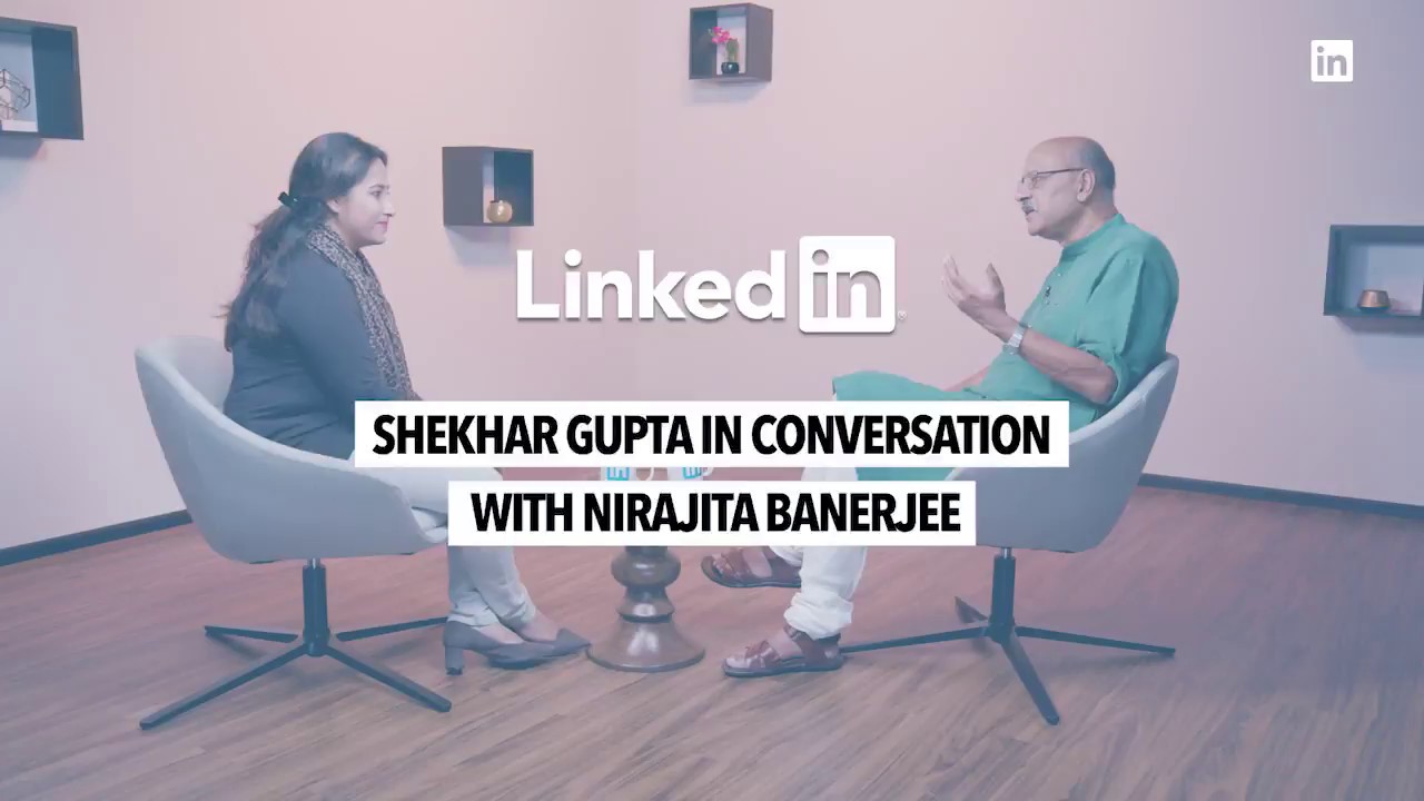 In conversation with Shekhar Gupta, Founder of ThePrint - YouTube