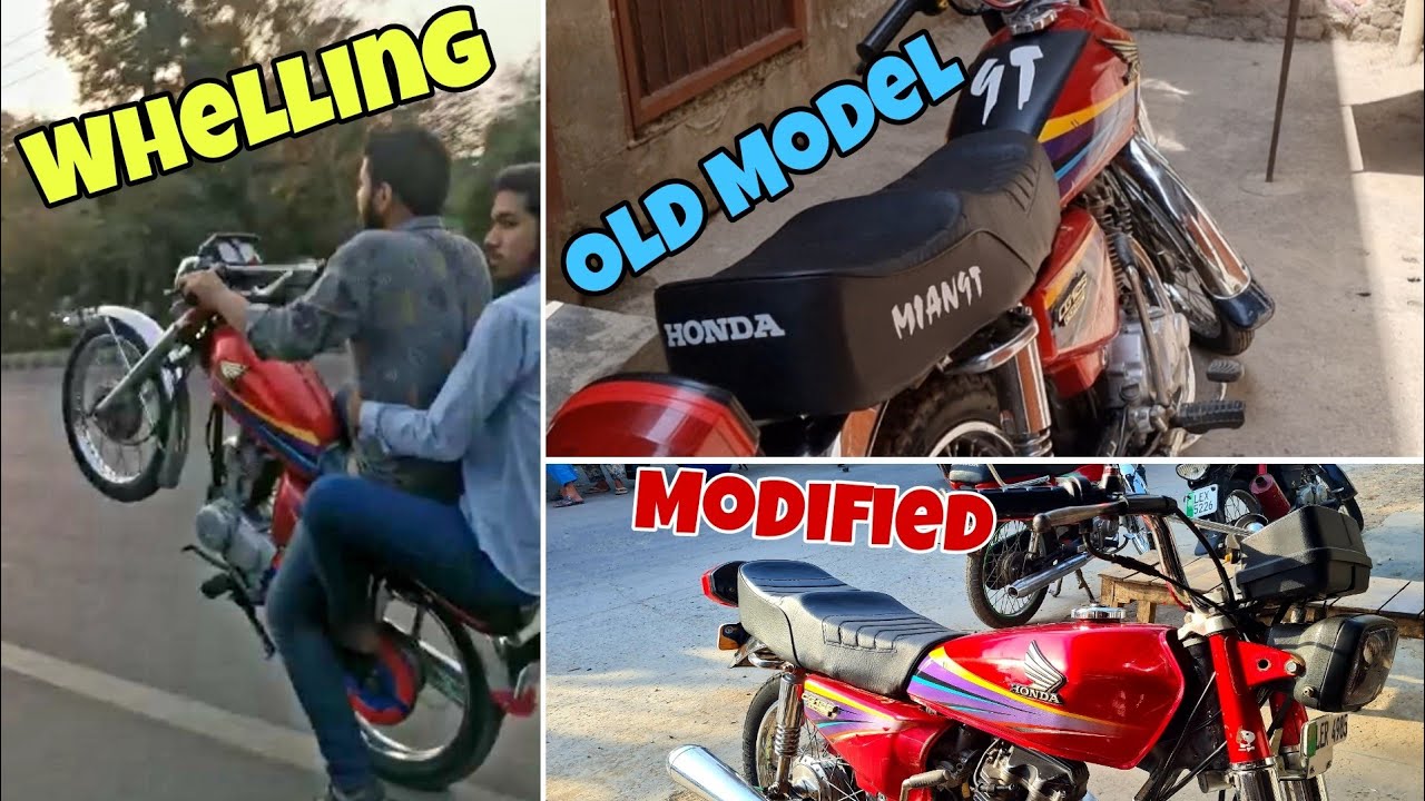 How I Modified Honda 125 Old Model.🔥 - YouTube
