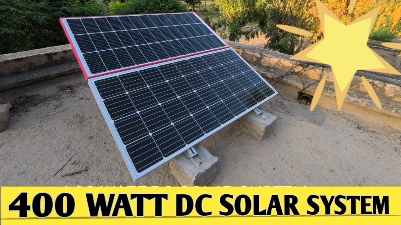 400 Watt solar panel se Kya Kya Chala sake hein| Solar Charge ...