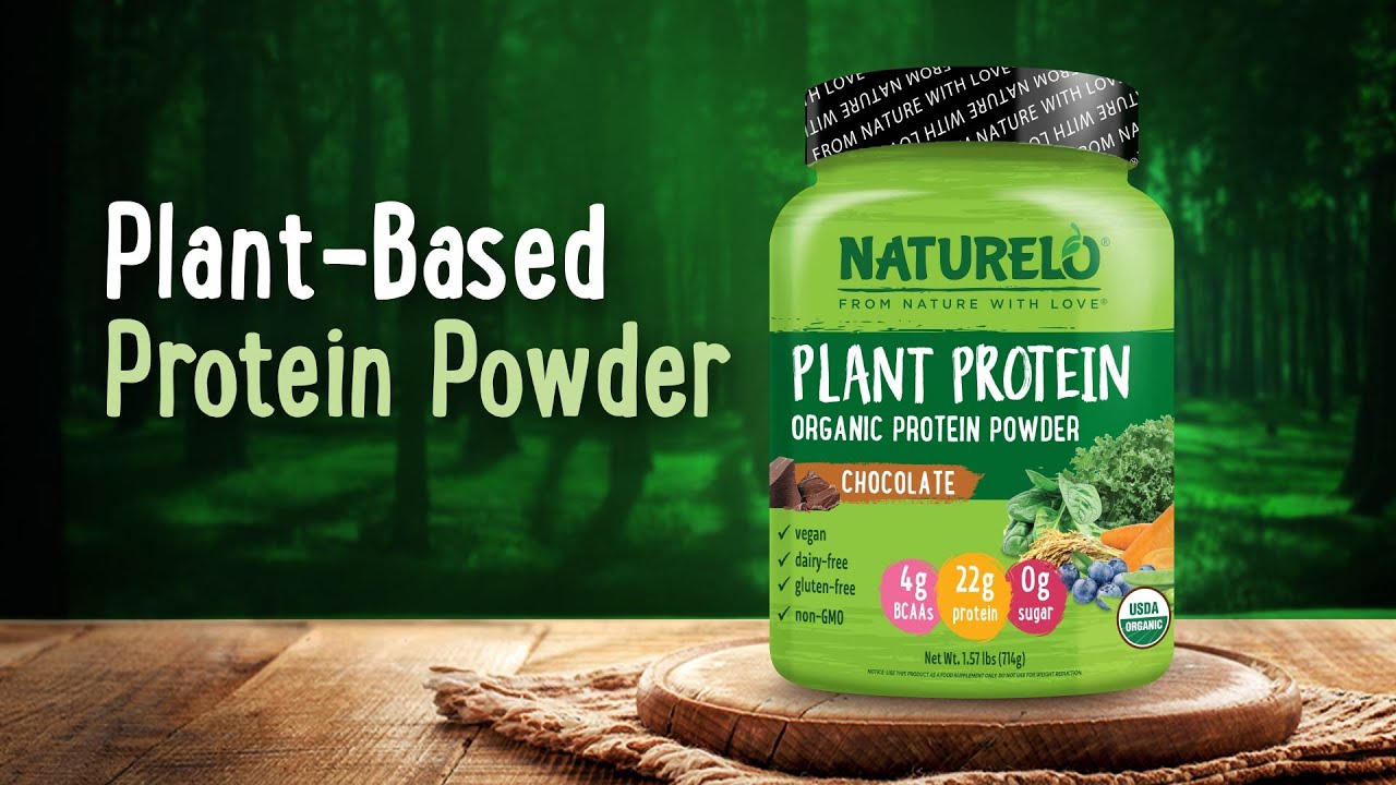 NATURELO Vegan Protein Powder, Chocolate - YouTube