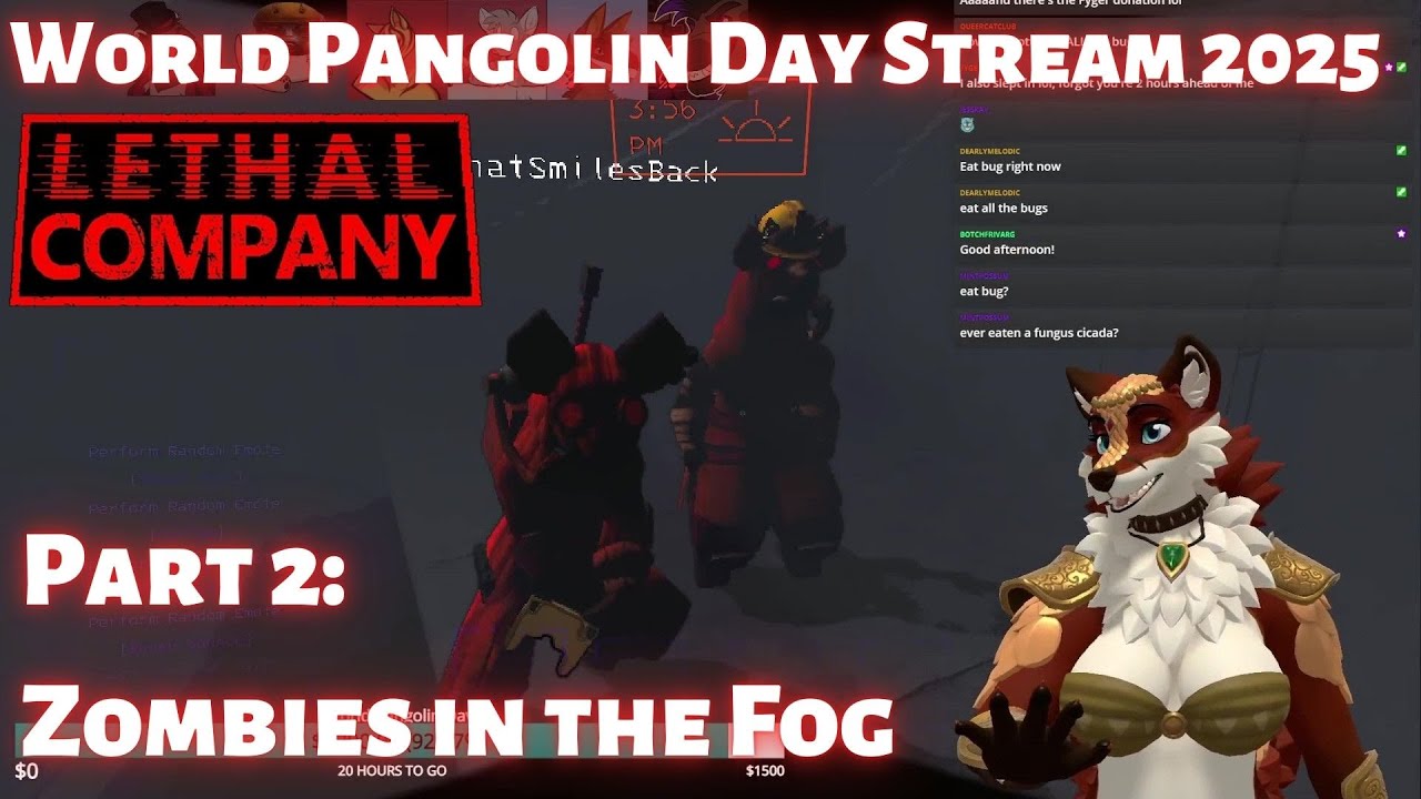 Zombies In the Fog - Lethal Company [Part 2] [World Pangolin Day 2025 ...