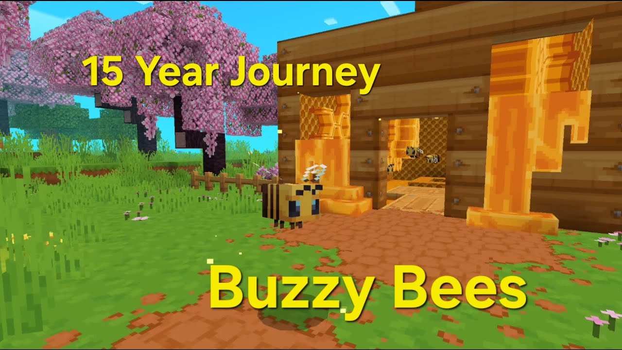 15 Year Journey of Minecraft | Buzzy Bees Walkthrough - YouTube