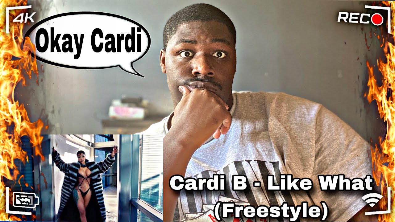 Cardi B - Like What (Freestyle)| Reaction - YouTube